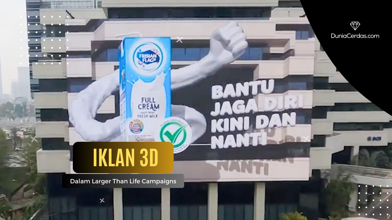 Iklan 3D Larger Than Life Campaigns